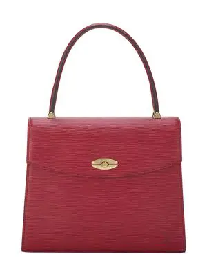 LOUIS VUITTON Epi Malesherbes Handbag - Red