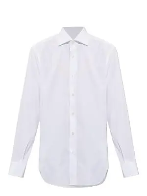 Brioni Long-sleeved Shirt - White