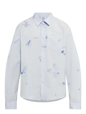 Vetements Long-sleeved Shirt - Blue