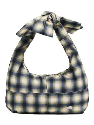 DAMSON MADDER Roo Check Tie Shoulder Bag - Multi