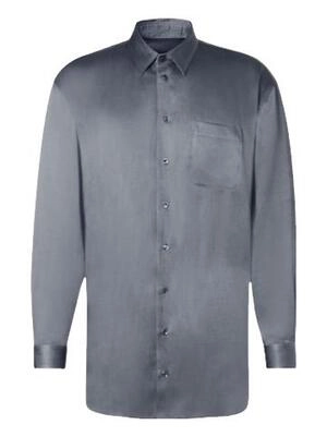 Giorgio Armani Satin Shirt - Gray