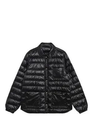 Moncler Fouine Down Shirt Jacket - Black