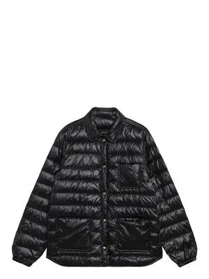 Moncler Moncler Fouine Down Shirt Jacket Black