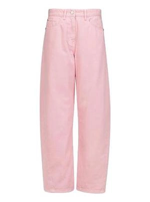 Mcm Washed Denim Jeans - Soft Pink