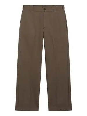 Prada Technical Canvas Trousers - Brown