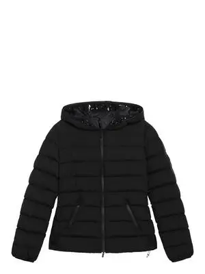 Moncler Herbe Short Down Jacket - Black