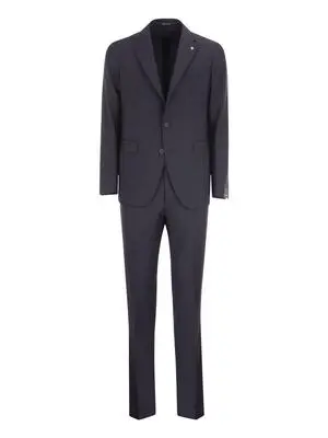 Tagliatore Wool Suit - Blue