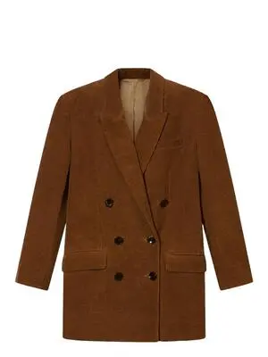 Isabel Marant Étoile Rasma" Corduroy Blazer - Multicolor