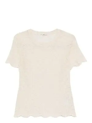 ERMANO SCERVINO Ermanno Scervino Lace T-shirt - Multicolor