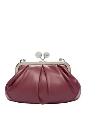 Max Mara Leather Clutch - Brown