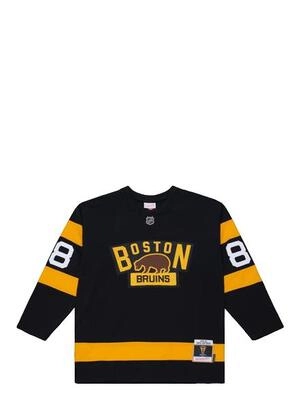 Mitchell & Ness David Pastrnak Boston Bruins 2015 Power Play Jersey - Black