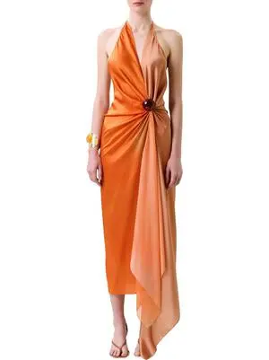 Silvia Tcherassi Sydney Dress - Orange