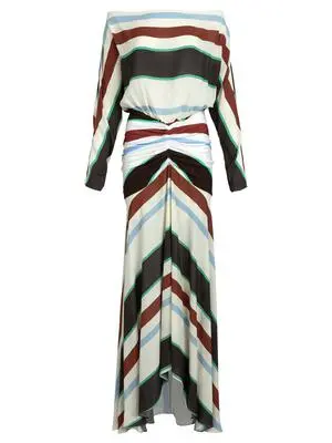 Silvia Tcherassi Maxi Dress - Stripe