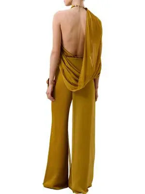 Silvia Tcherassi Gaucin Wide Leg Pants - Yellow