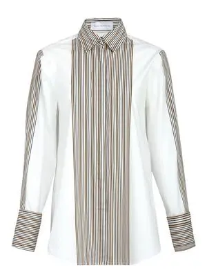 Silvia Tcherassi Striped Cotton Shirt - Stripe