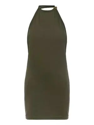 BALENCIAGA Balenciaga Halterneck Open-Back Tank Top
