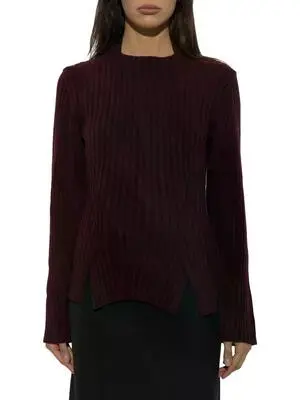 VICTORIA BECKHAM Victoria Beckham Ribbed Knit Sweater