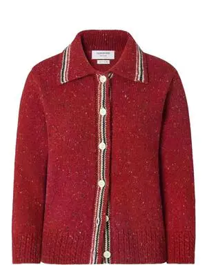THOM BROWNE Thom Browne Hector Pointelle-Knit Cardigan