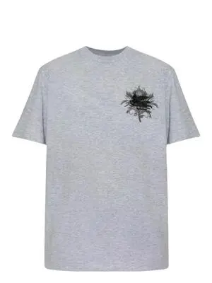 Etro Crewneck Short Sleeve T-shirt - Grey