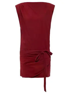 Isabel Marant Étoile Marielle Wrap-style Mini Dress - Red
