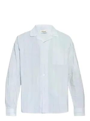 FRAME Pyjama Striped Shirt - Blue