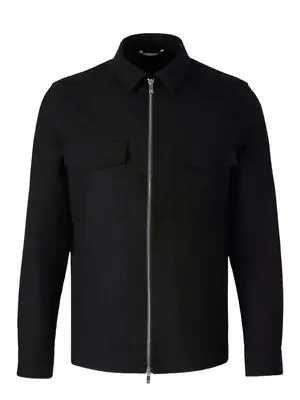 Marco Pescarolo Urus Zip-up Shirt Jacket - Black