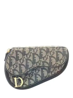 Dior Trotter Saddle Pouch - Blue