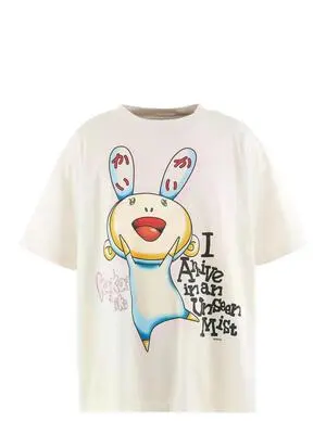 TAKASHI MURAKAMI X Yuta Hosokawa Mononoke Made Kiki Graphic-print T-shirt - Neutrals