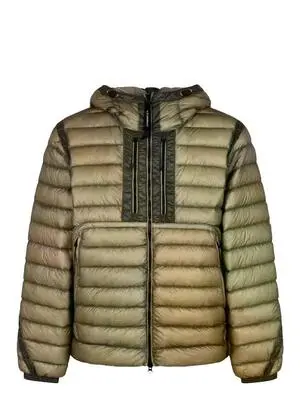 C.P. COMPANY Quilted Hooded Jacket - Neutrals