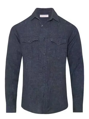 Orlebar Brown Colburn Shirt - Blue