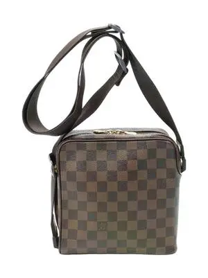 LOUIS VUITTON Olav Damier Ebene Crossbody Bag - Brown