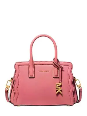 Michael Kors Laila Scalloped-edge Tote Bag - Pink