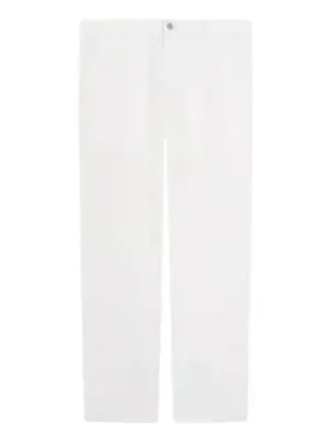 PT TORINO Twill Weave Patch Pocket Jeans - White