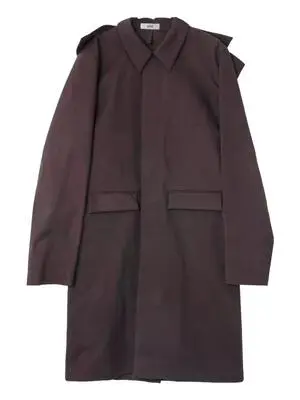 RIER Single-breasted Coat - Brown
