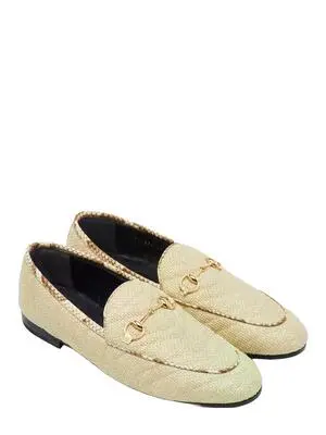 Gucci Gucci Jordaan Horsebit Loafers Neutrals