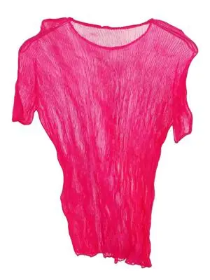 Issey Miyake 2010s Crewneck T-shirt - Pink