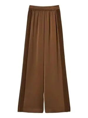 TWINSET Wide Leg Pants - Brown