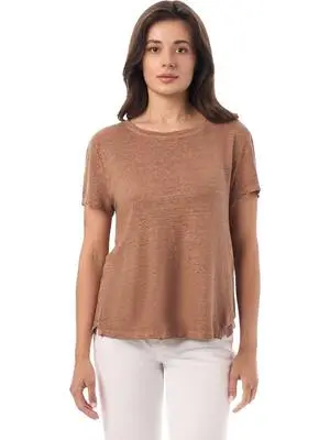Equipment Linen Slub Tee - Nutshell