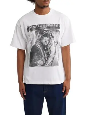 ID SUPPLY CO Paparazzi Graphic T-shirt - White