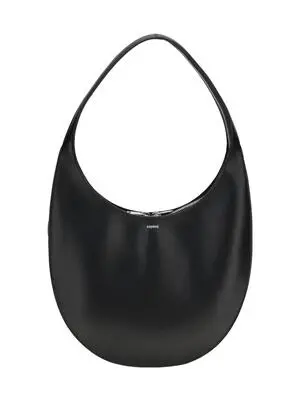 Coperni Swipe Leather Shoulder Bag - Black