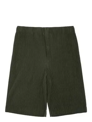 ISSEY MIYAKE HOMME PLISSE' ISSEY MIYAKE Pleated Polyester Tailored Shorts