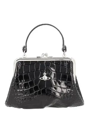 VIVIENNE WESTWOOD Mini Handbag With Frame Design - Black