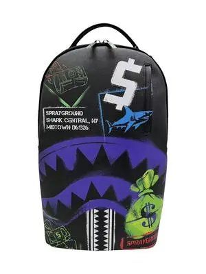 SPRAYGROUND Shark Central X Dlxsv Backpack - Multicolor