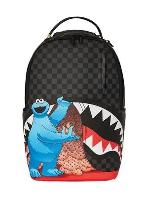 SPRAYGROUND Sesame Street Cookie Monster Snack Attack Dlxsr Backpack - Multicolor