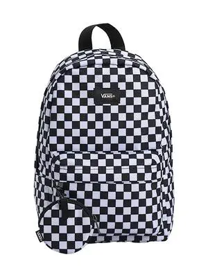 VANS Checkerboard Mini Backpack - Black