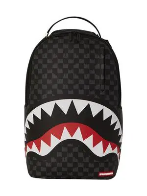 SPRAYGROUND Drip Check Shark Backpack - Black