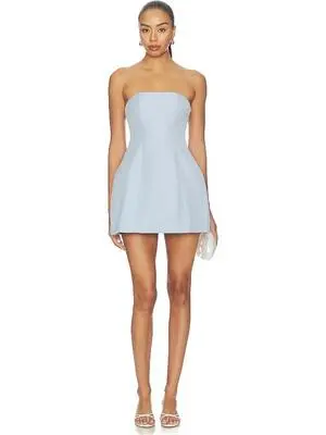 ALL THE WAYS Nikola Strapless Mini Dress - Blue