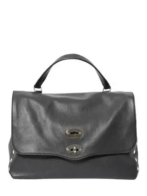 ZANELLATO Postina Medium Top Handle Bag - Black