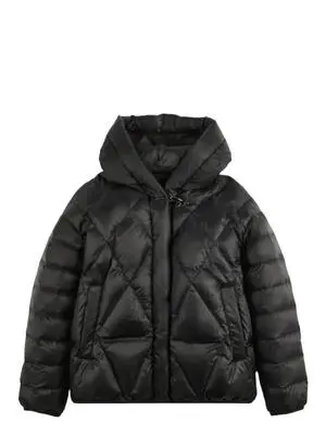 FAY Down Jacket In Ultralight Nylon - Black