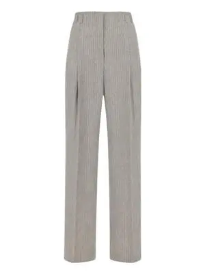 Alberta Ferretti Tailored Trousers - Gray